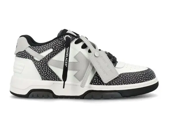 Off-White Out Of Office Low-top Sneakers - Black/white/grey