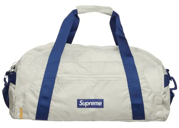 Supreme Duffle Bag Ss22 - Silver