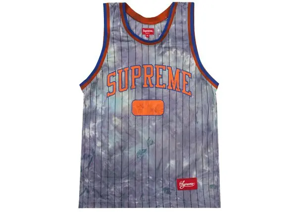 Supreme Dyed Basketball Jersey - Royal