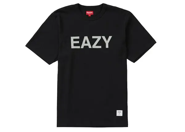 Supreme Eazy Short Sleeve Top - Black