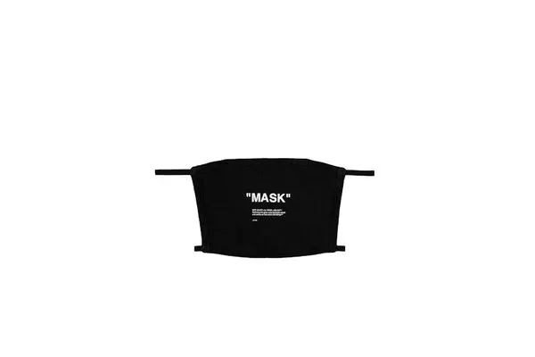 Off-White Off Off Quote Over The Head Face Maskin - Black/white