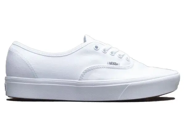 VANS Comfycush Authentic Sneakers - True White/true White