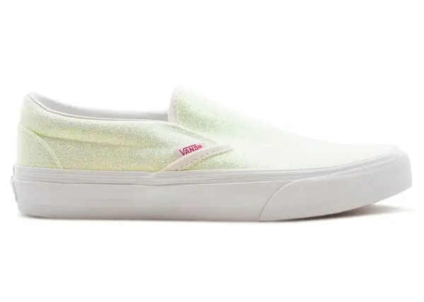 VANS Classic Slip-on Uv Glitter - Pink/true White