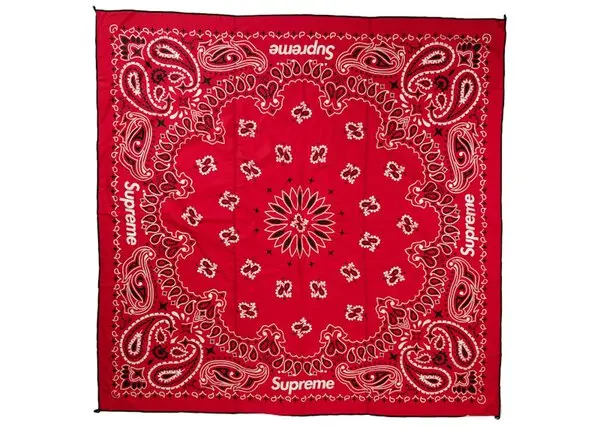 Supreme Eno Islander Nylon Blanket - Red