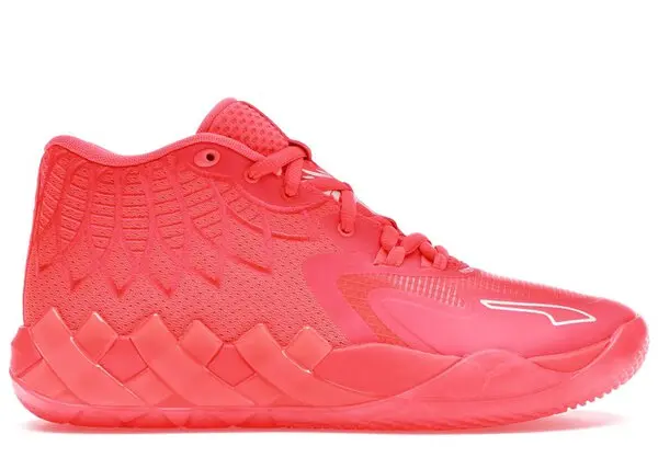 PUMA Lamelo Ball Mb.01 Breast Cancer Awareness Sneakers - Pink Alert