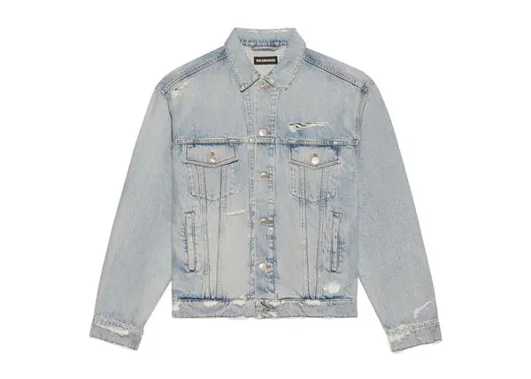 Balenciaga Large Fit Denim Jacket