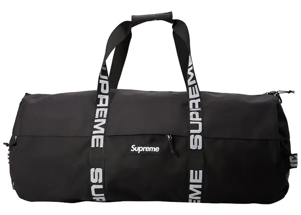 Supreme Duffle Bag Ss18 - Black