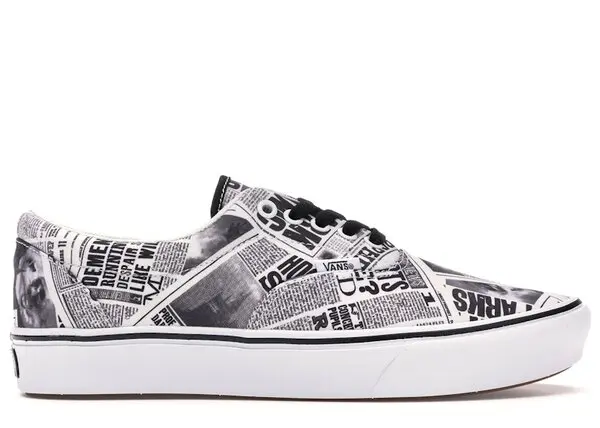 VANS Era Comfycush Harry Potterin Sneakers - Daily Prophet/true White