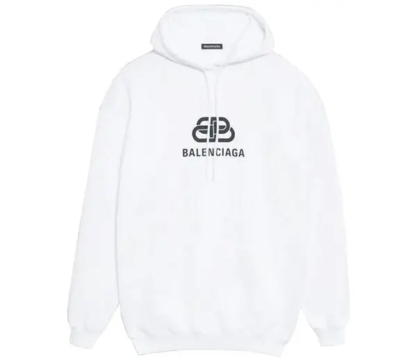 Balenciaga Bb Fleece Hoodie