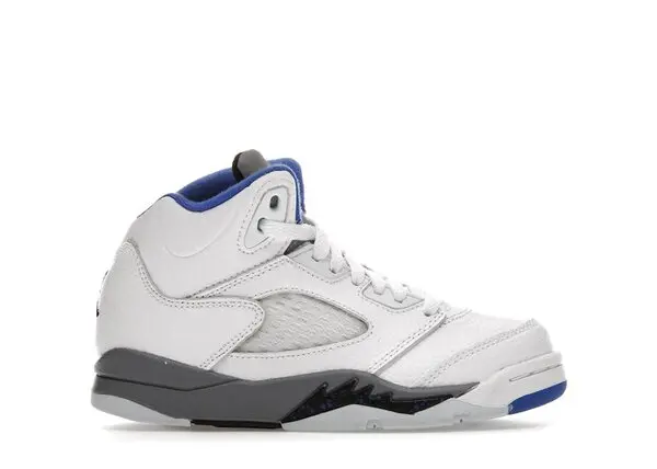 JORDAN 5 Retro Sneakers - White/stealth/ Black