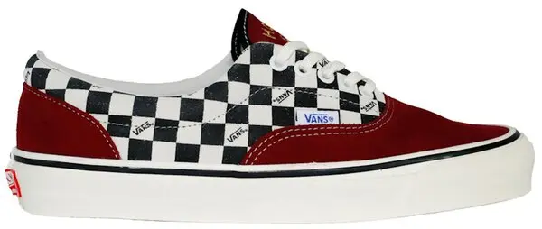 VANS Era Hot Rod Lain Sneakers - Madder Brown/checkerboard