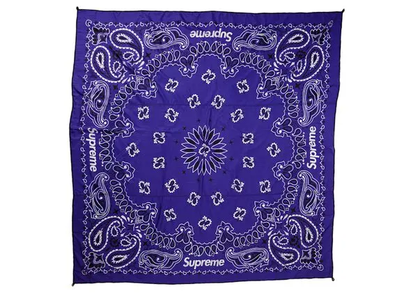 Supreme Eno Islander Nylon Blanket - Purple