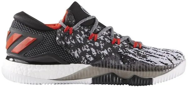 Adidas Crazylight Boost Low 2016 Chinese New Year Sneakers - Grey/black/scarelet Red