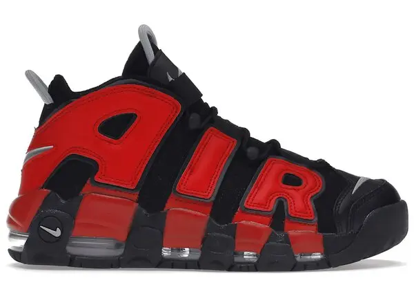 Nike Air More Uptempo 96 Alternates Split - Black/university Red/white