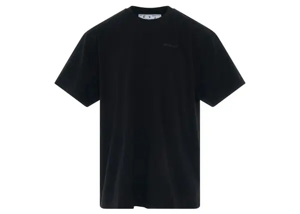 Off-White Rubber Diagonals Oversized T-shirt - Black