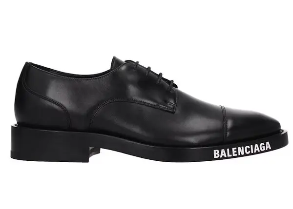 Balenciaga Derby Logo Lace-up Shoe