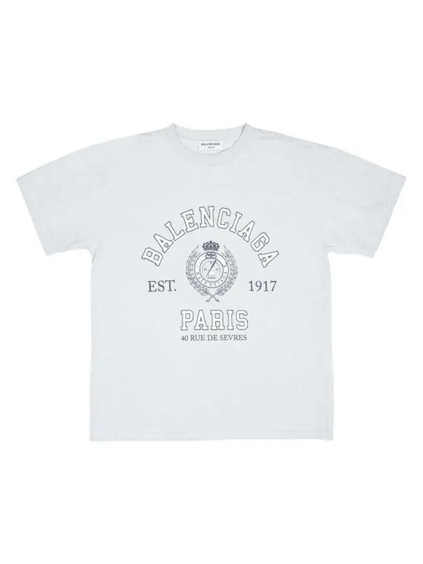 Balenciaga College 1917 T-shirt - White