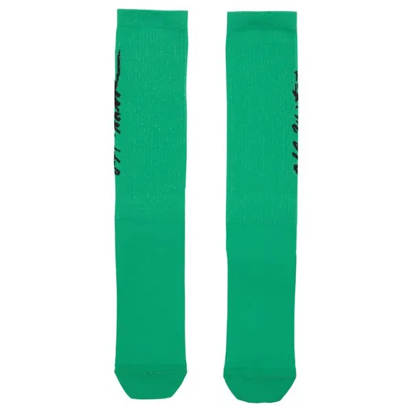 Off-White Pop Socks - Green/black