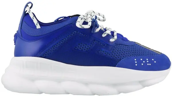 Versace Chain Reaction Sneakers - Blue