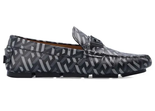 Versace La Greca Loafers - Grey