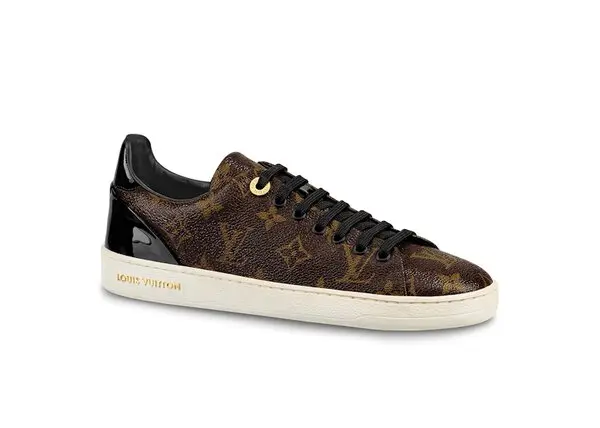 LOUIS VUITTON Frontrow Monogram Sneakers - Cacao Brown/white