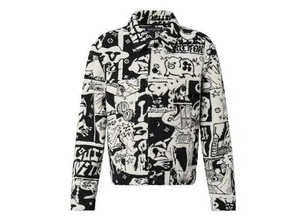 LOUIS VUITTON Comics Trucker Jacket
