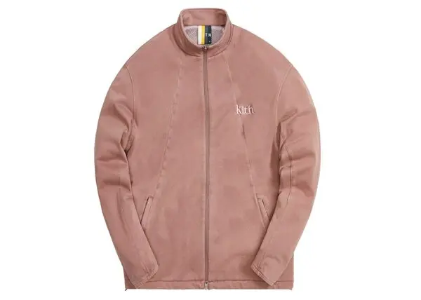 Kith Windsor Panelled Track Jacket - Dusty Mauve