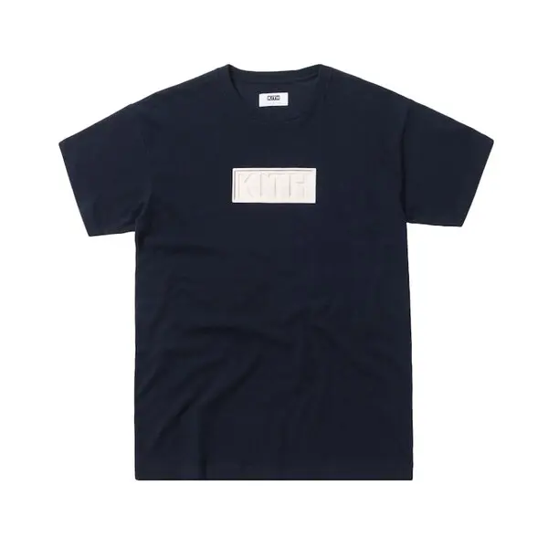 Kith Treats White Chocolate Tee Shirt - Navy Blue