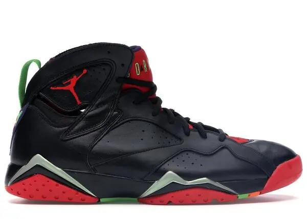 JORDAN Retro Sneakers - Black/university Red/green Pulse