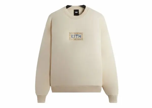 Kith Treats Hanukkah Ornamental Nelson Crewneck Sweatshirt - Waffle