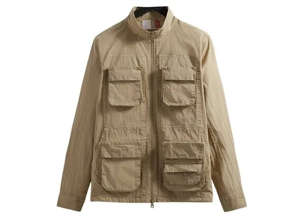 Kith Washed Cotton Zip Front Wolcott Shirt