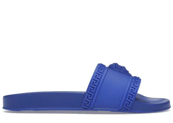 Versace Palazzo Slides - Blue