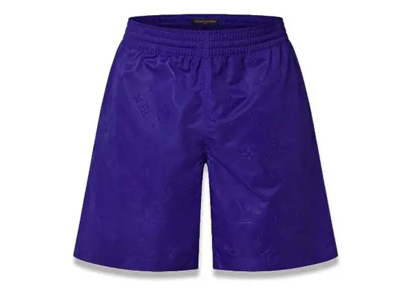 LOUIS VUITTON Lvse Signature Swim Board Shorts - Chardon
