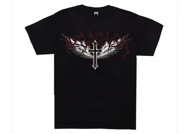 REVENGE Lightning Reaper Tee Shirt - Black