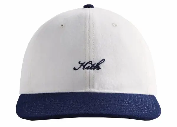 Kith Two Tone Wool Baseball Cap - Nocturnal