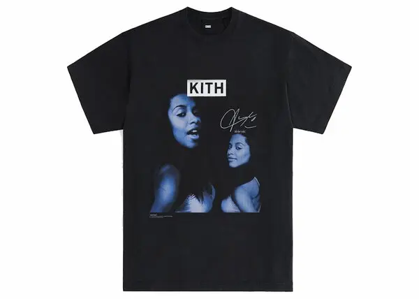 Kith Aaliyah Vintage Tee Shirt - Black