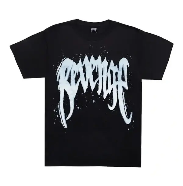 REVENGE Snowfall T-shirt - Black
