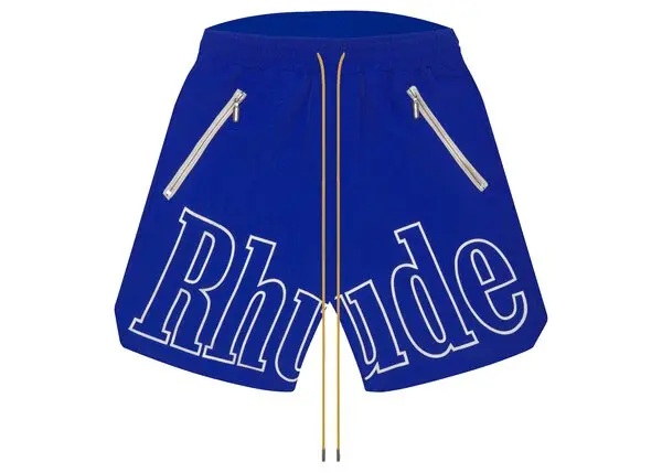 Rhude Rh Logo Shorts - Blue