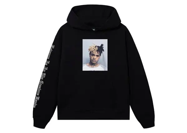 REVENGE Xxxtentacion Mugshot Hoodie - Black