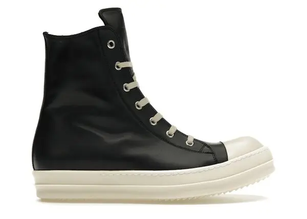 Rick Owens Luxor High-top Sneakers - Black/milk