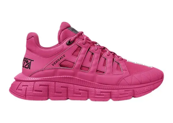 Versace Trigrecain Sneakers - Fuchsia/black
