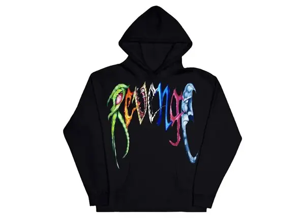 REVENGE Trippie Arch Logo Hoodie - Black