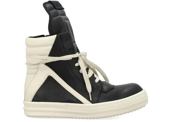 Rick Owens Lido Geobasket High-top Sneakers - Black