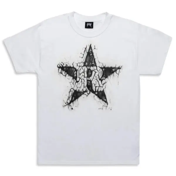 REVENGE R Star T-shirt - White
