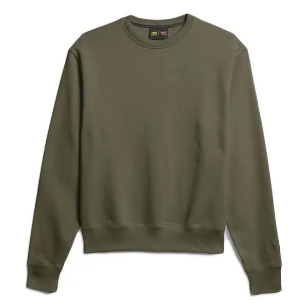 Adidas Pharrell Williams Basics Crewneck Sweatshirt - Olive Cargo