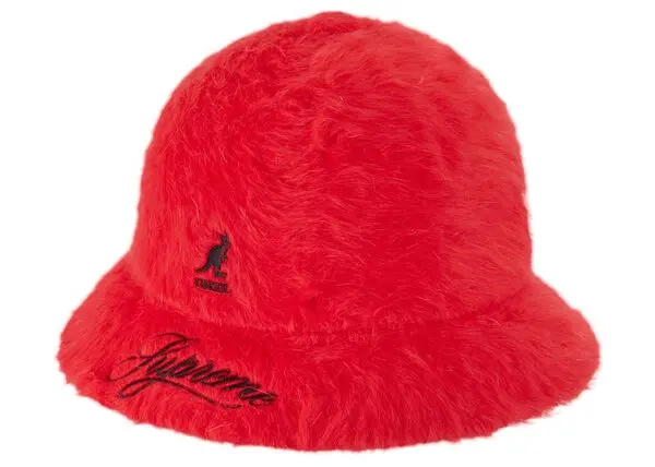 Supreme Kangol Furgora Casual Bucket Hat - Red