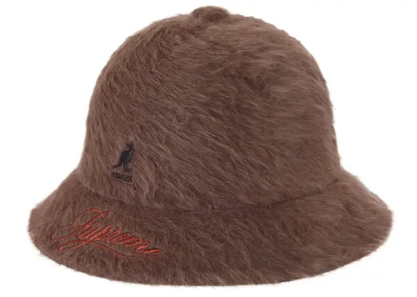 Supreme Kangol Furgora Casual Bucket Hat - Brown