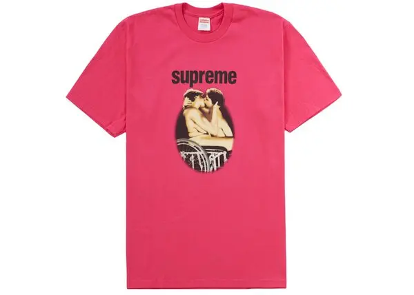 Supreme Kiss Tee Shirt - Pink
