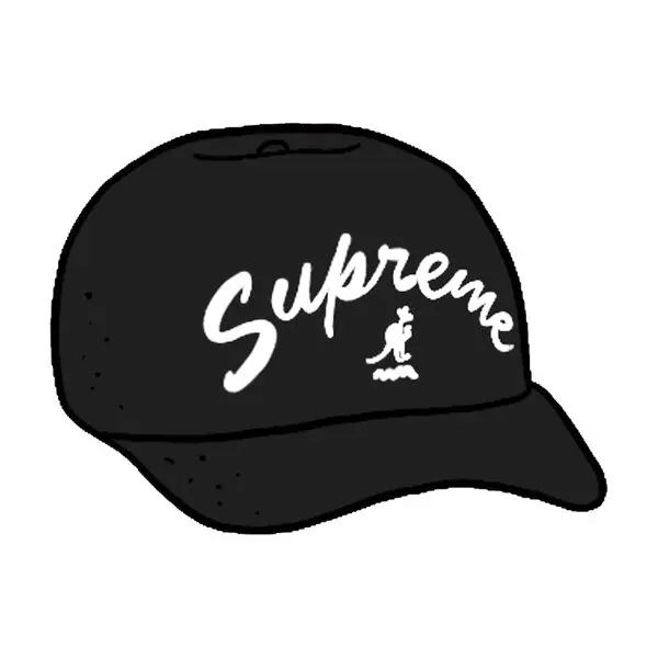 Supreme Kangol Bermuda Spacecap - Black