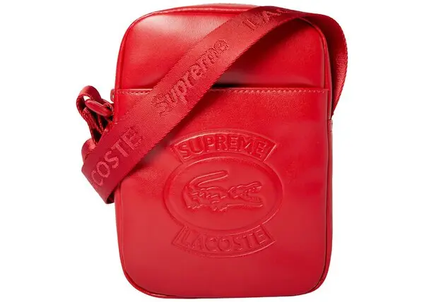 Supreme Lacoste Shoulder Bag - Red